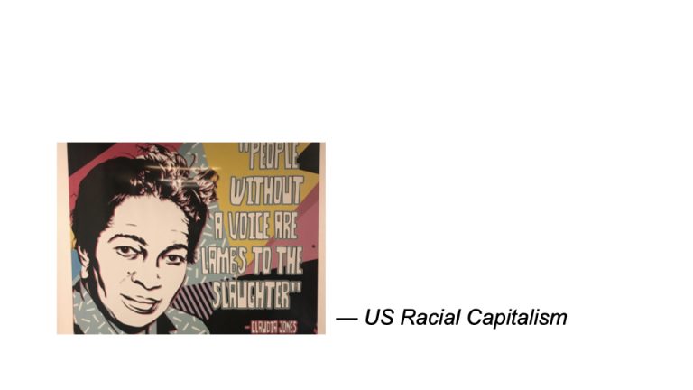 Introduction to Racial Capitalism – Alana Lentin